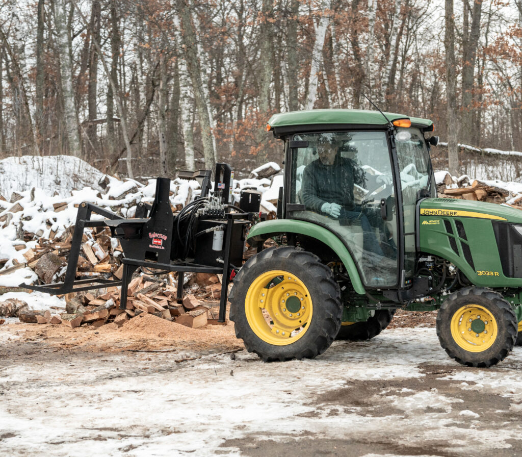 Discover the HWP-100 3-Point Hitch Wood Processor's Efficiency