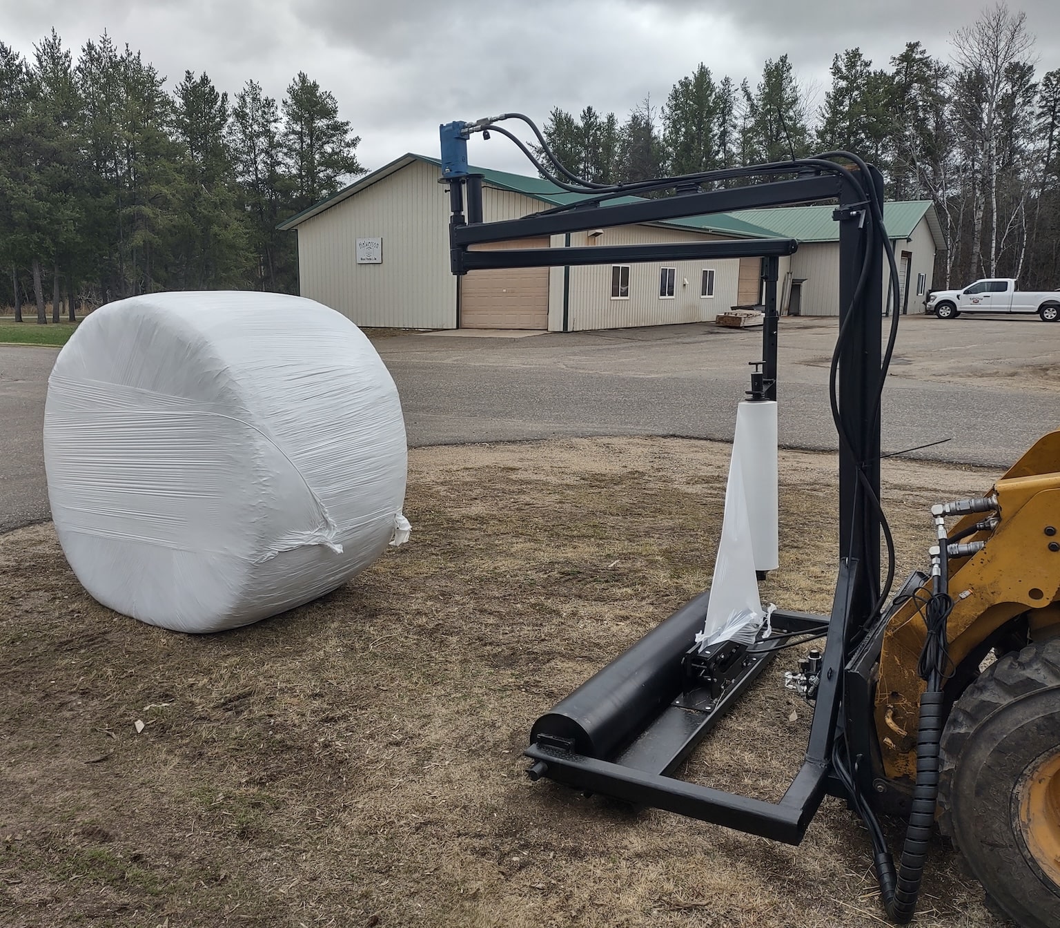 HWP-Bale Wrapper - Halverson Wood Products