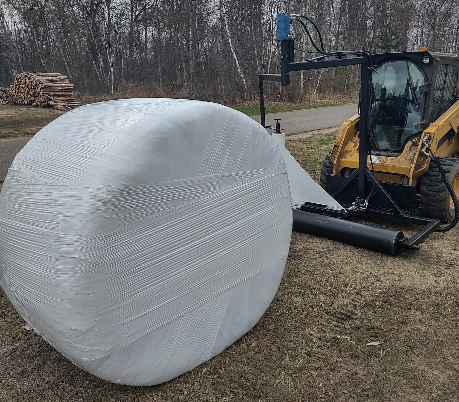 HWP-Bale Wrapper - Halverson Wood Products